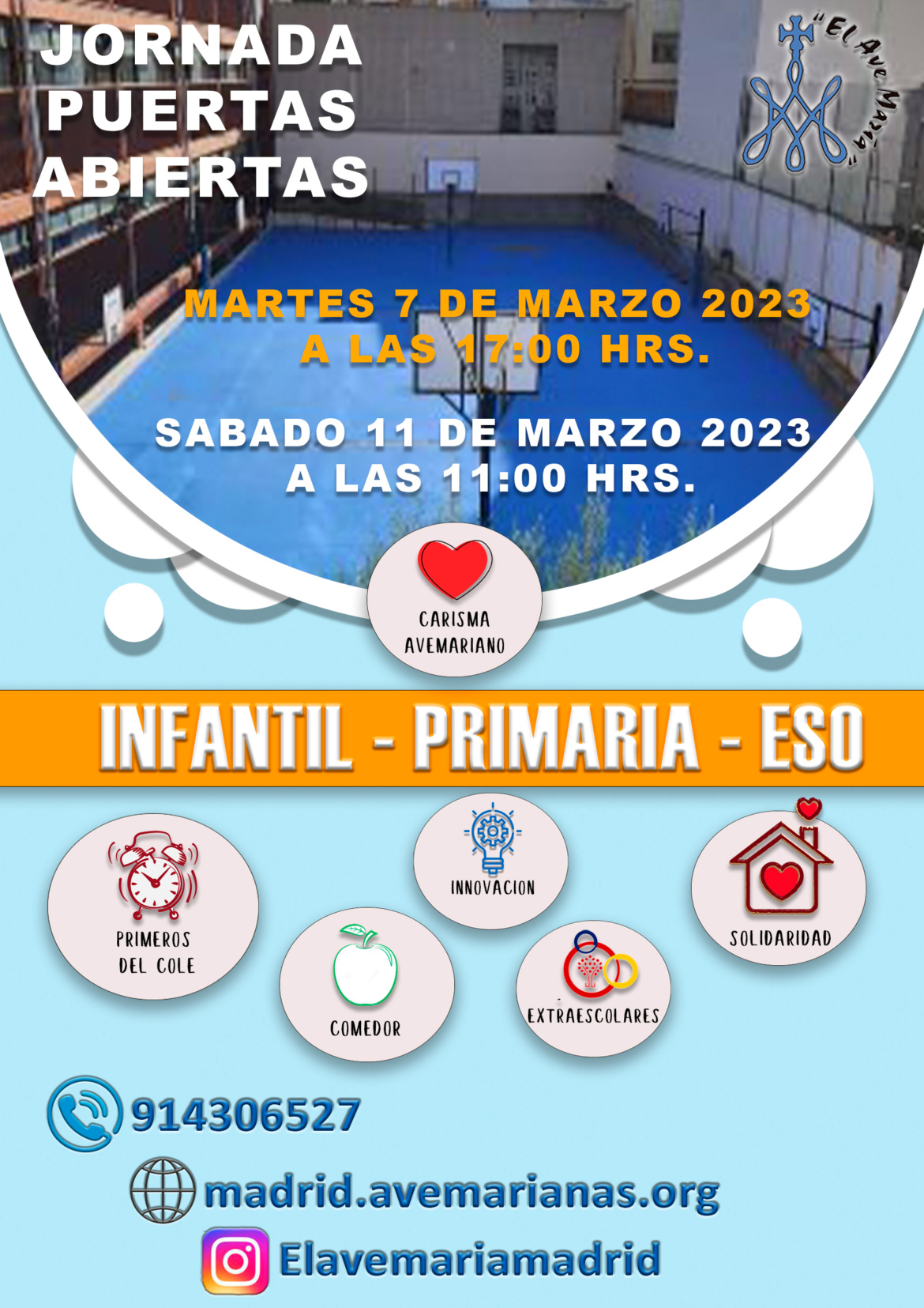 ¡AÚN NO NOS CONOCES! – Colegio El Ave María